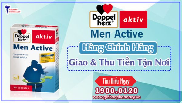 DOPPELHERZ AKTIV MEN ACTIVE MUA Ở ĐÂU, GIÁ BAO NHIÊU? - GIA HAN PHARMACY