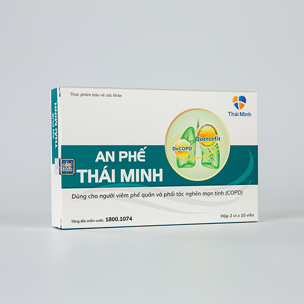 An Phế Thái Minh - Dùng Cho Người Viêm Phế Quản Và Phổi Tắc Mạn Tính (Hộp 20 viên) - GIA HAN ...